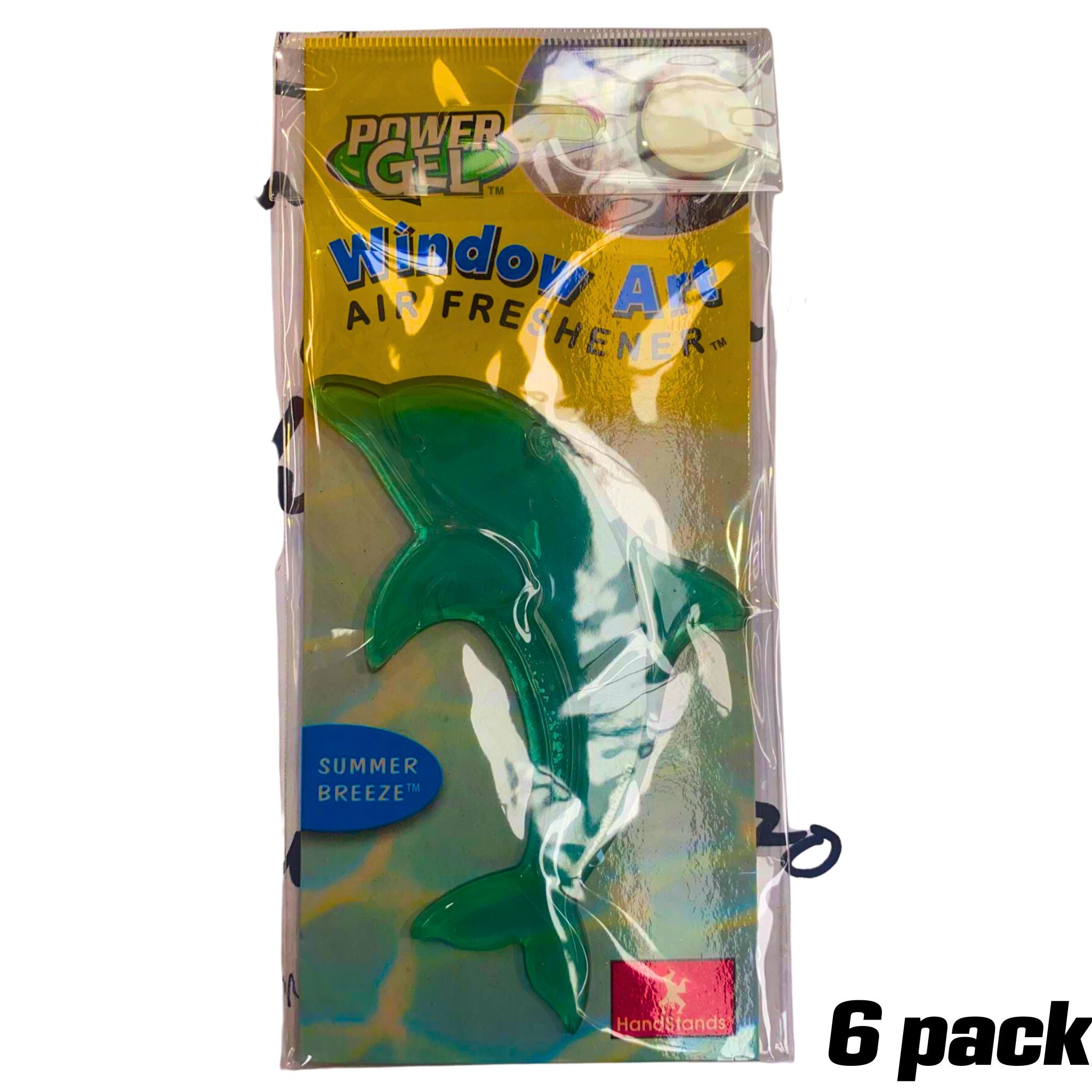 (6 pack) Air Freshener | Dolphin Summer Breeze | Sticks to any window ...