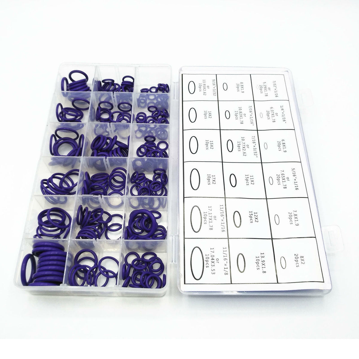 270 Purple O Ring Assortment Kit | South East Clearance Centre