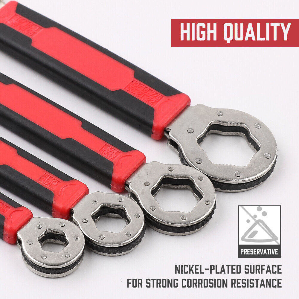 Double Head Multi Wrench Spanner 4 Piece Set | South East Clearance Centre