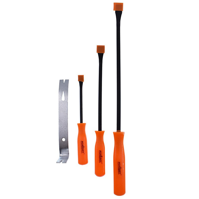 4 Pieces Pry Bar Set | Mechanic Crowbar Car Tool | South East Clearance ...