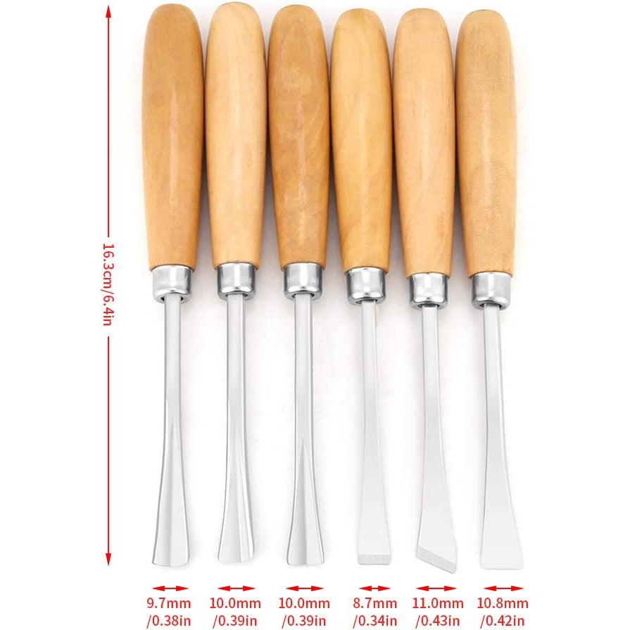 6 Piece Wood Carving Sculpting Set | South East Clearance Centre